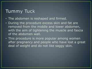 Bodily integrity; Principle of Totality; Plastic Surgery | PPTX