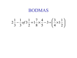 Bodmas | PPT