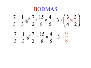 Bodmas | PPT
