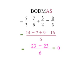 Bodmas | PPT