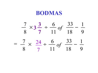 Bodmas | PPT