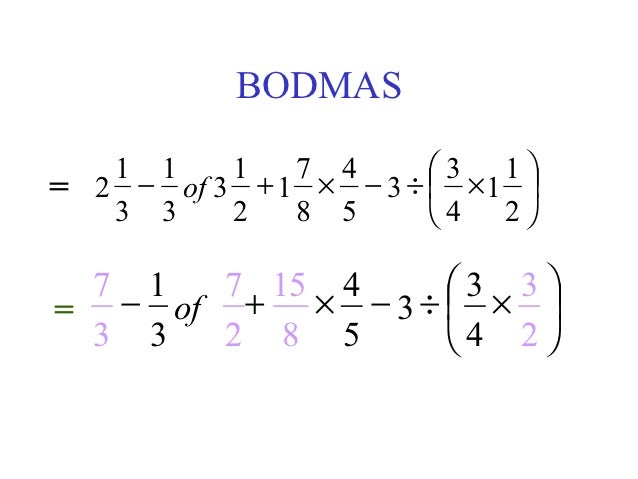 Bodmas
