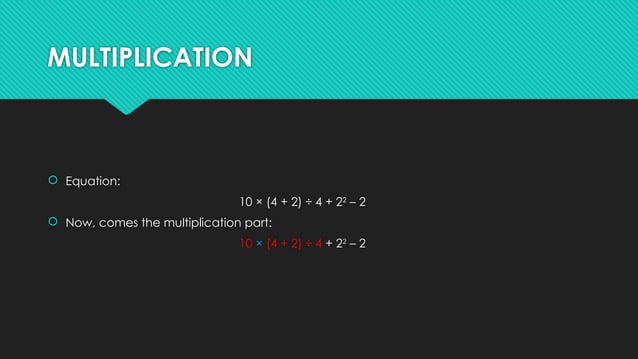 BODMAS.pptx description of BODMAS for school kids | PPTX