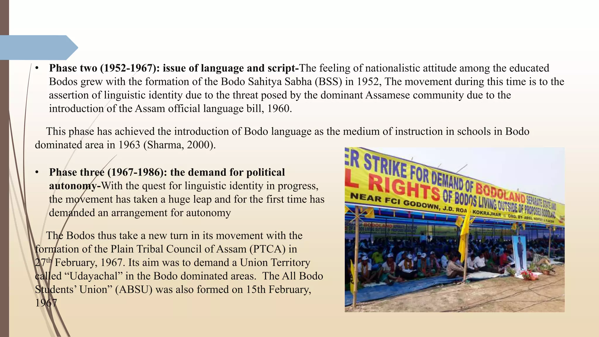 Bodo movement | PPTX