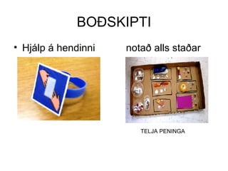 Bodskipti Taekni Boardmaker Plus | PPT