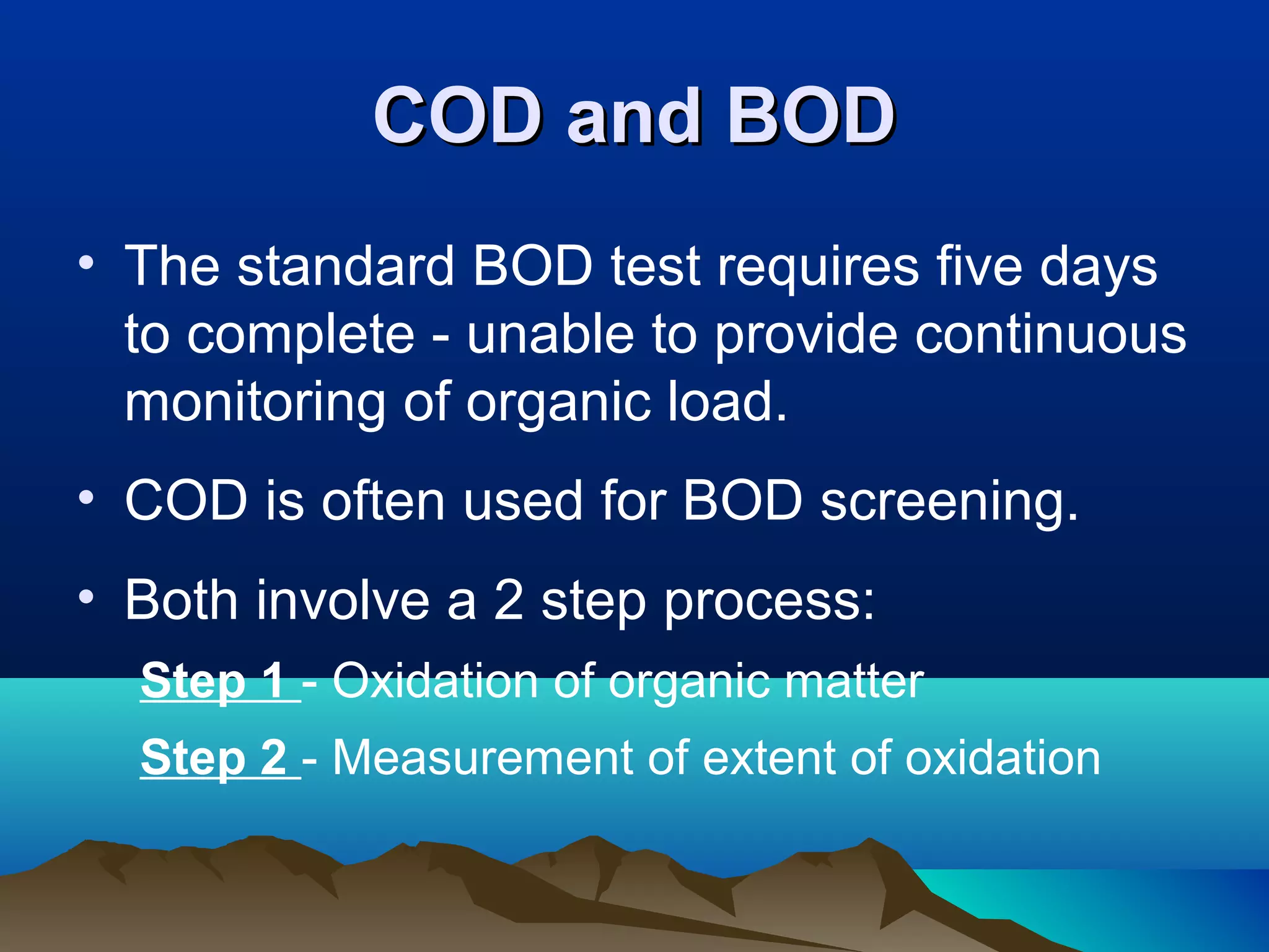 BIOLOGICAL OXYGEN DEMAND | PPT
