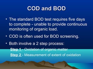 BIOLOGICAL OXYGEN DEMAND | PPT