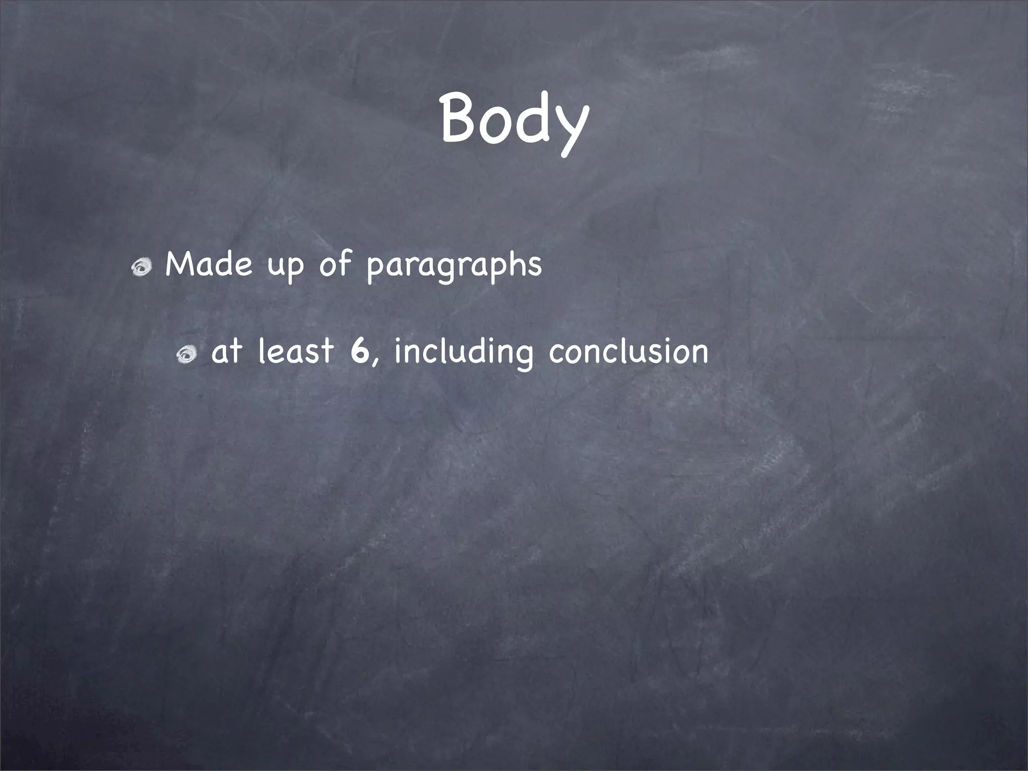 1101: Essay Body | PDF