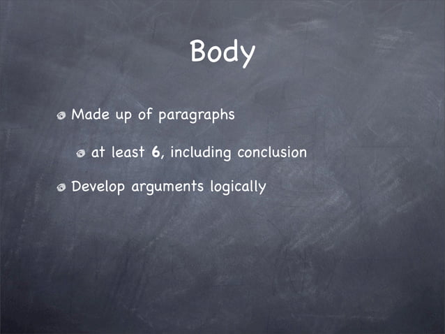 1101: Essay Body | PDF