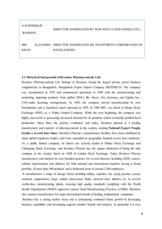 Assignment on Beximco 2nd part | DOCX