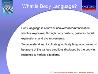Body language | PPT