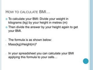 Body mass index (bmi) (1) | PPTX