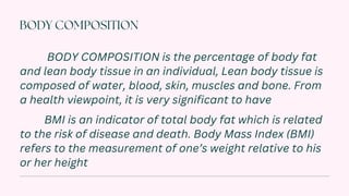 body-composition.pptx.................................. | PPTX