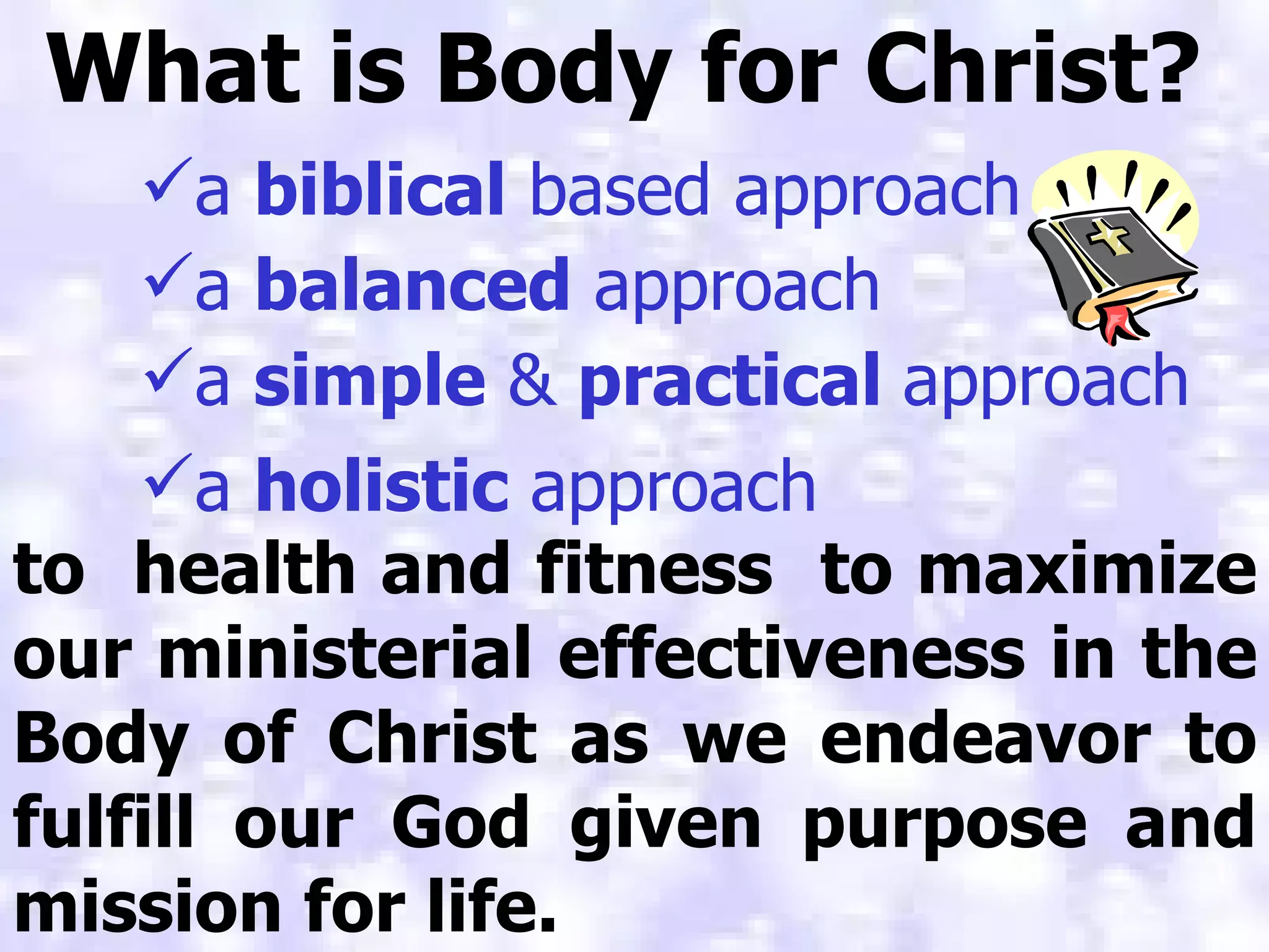 My Body For Christ | PPT
