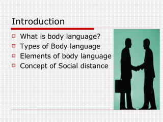 Body Language | PPT