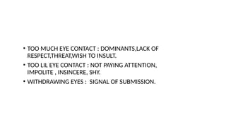 Importance of Body-Language & Gestures & Postures | PPT
