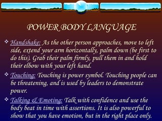 Body Language | PPT