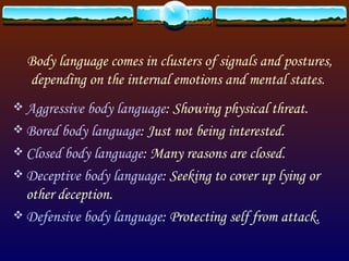 Body Language | PPT