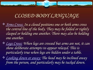 Body Language | PPT