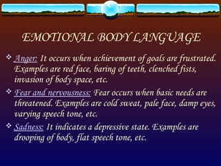 Body Language | PPT
