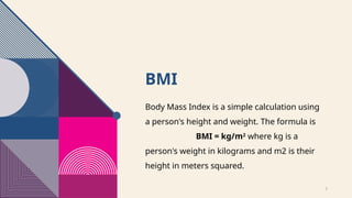 Body-mass-index-bmi- physical education for grade 10 | PPTX