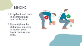 BODY-MECHANICS.pptx fitness based training | PPT