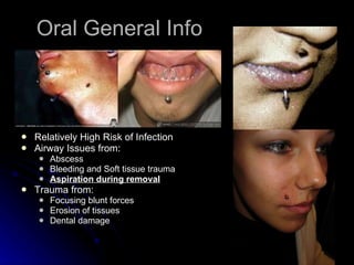 Body Modification Infections