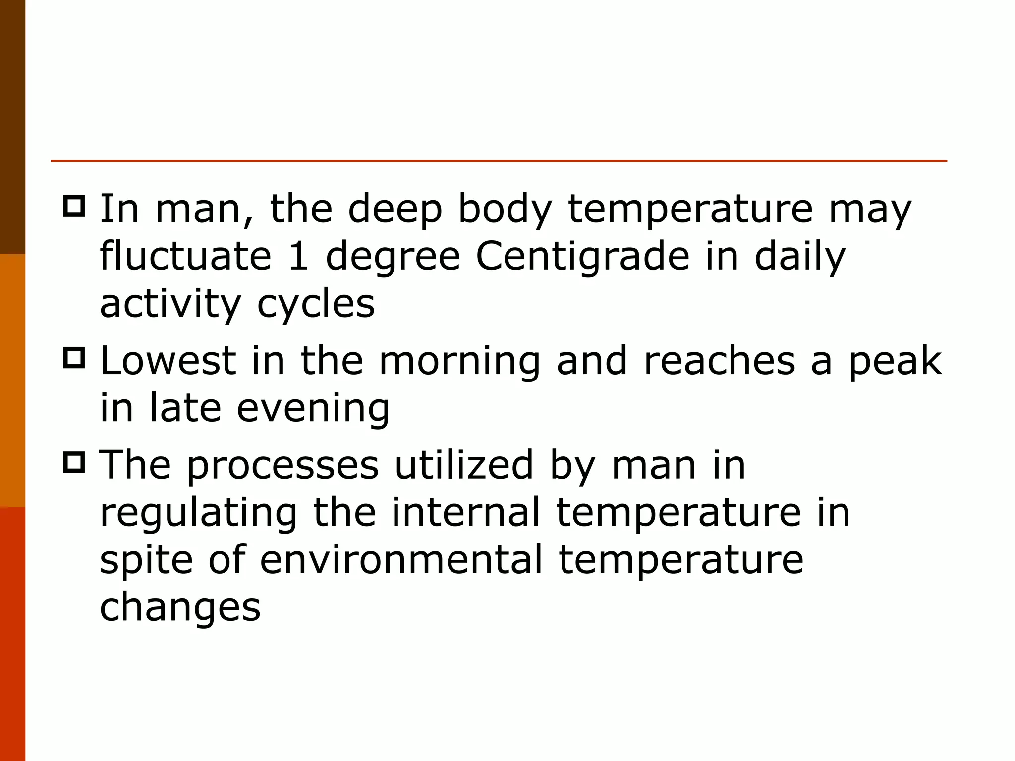 Body Temperature Regulation | PPT