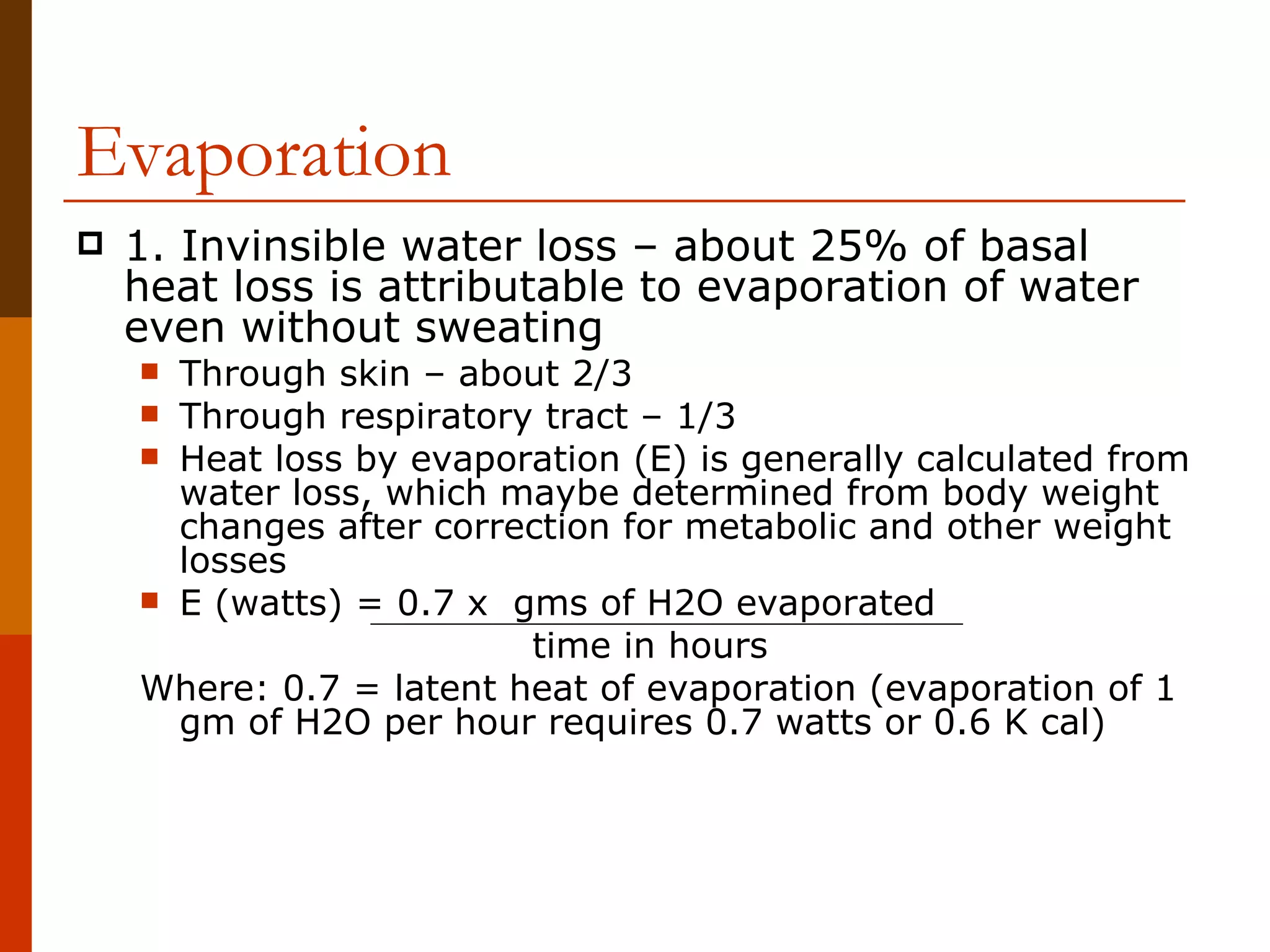 Body Temperature Regulation | PPT