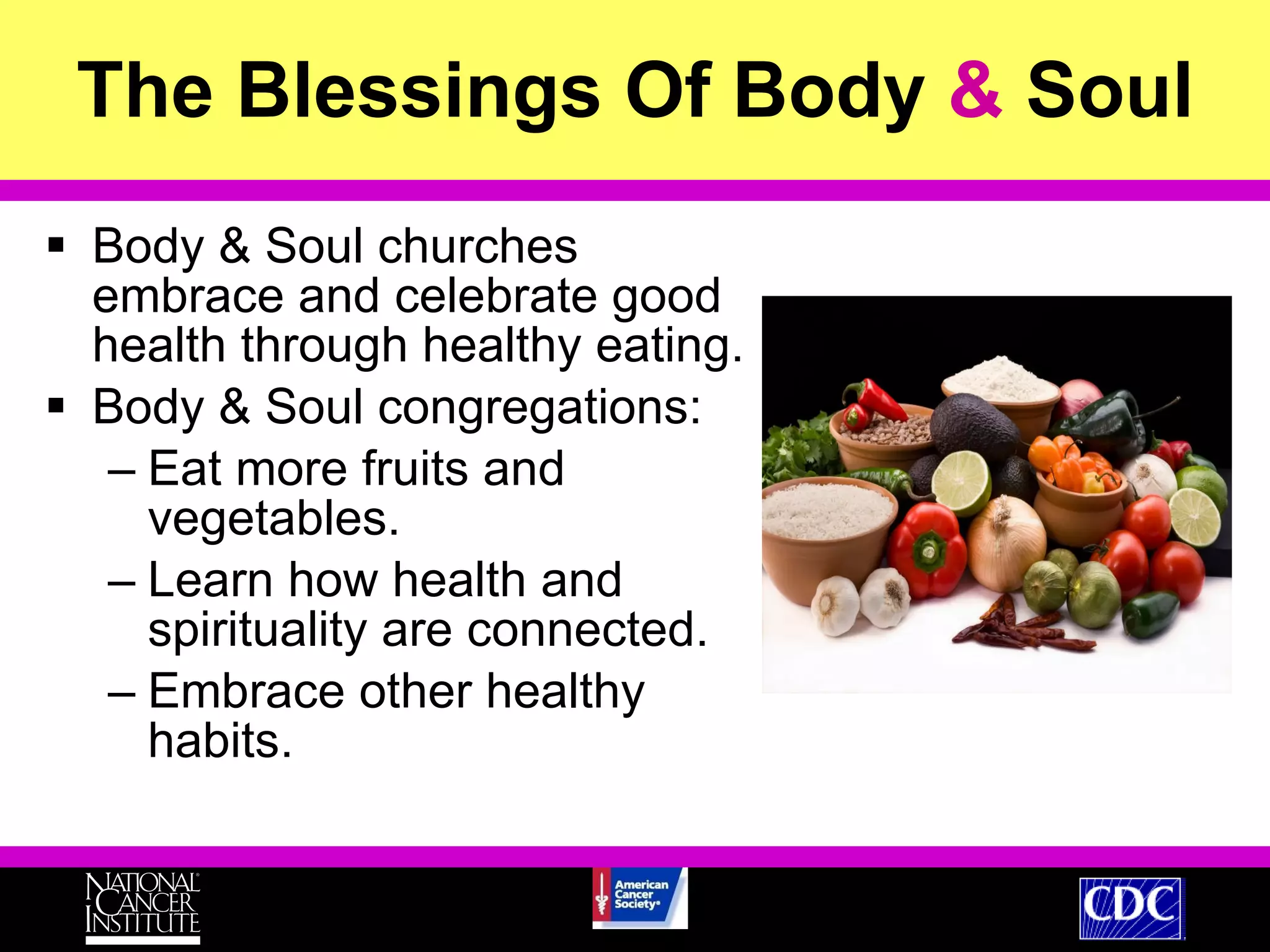 Body And Soul Presentation Adapted | PPT