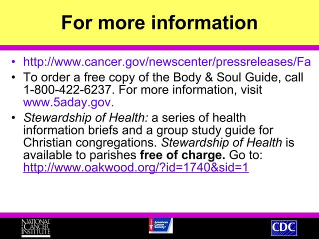 Body And Soul Presentation For Karen | PPT