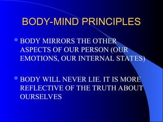 BODY AND THE UNCONSCIOUS Powerpoint Presentation | PPT