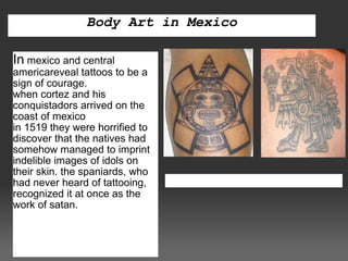 Body art modification | PPT