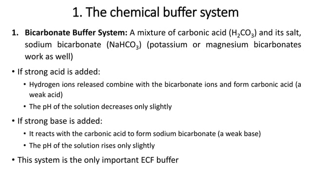 Body buffers and acid base balance.pptx | Chemistry | Science