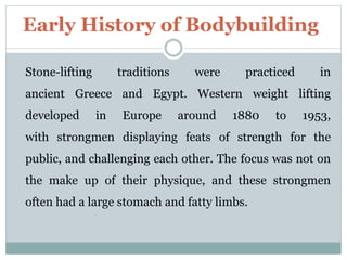 Body building | PPTX