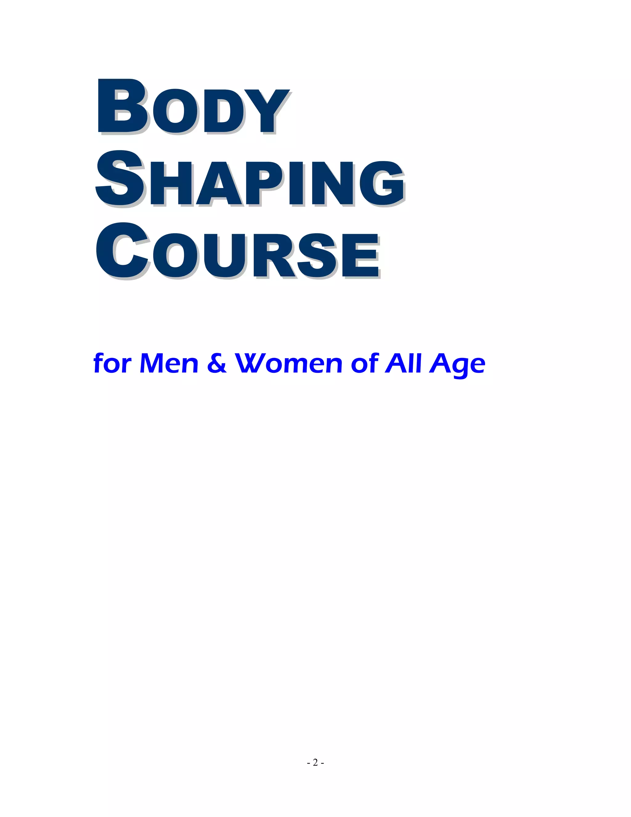 Body Building Universal 12 Week Bodybuilding Course (English) | PDF