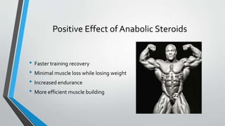 Bodybuilding and Steroids Powerpoint | PPTX