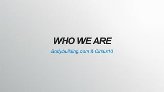 Ripped Commerce - How the World's Largest Sports Nutrition Store Succeeds with Endeca | PPTX