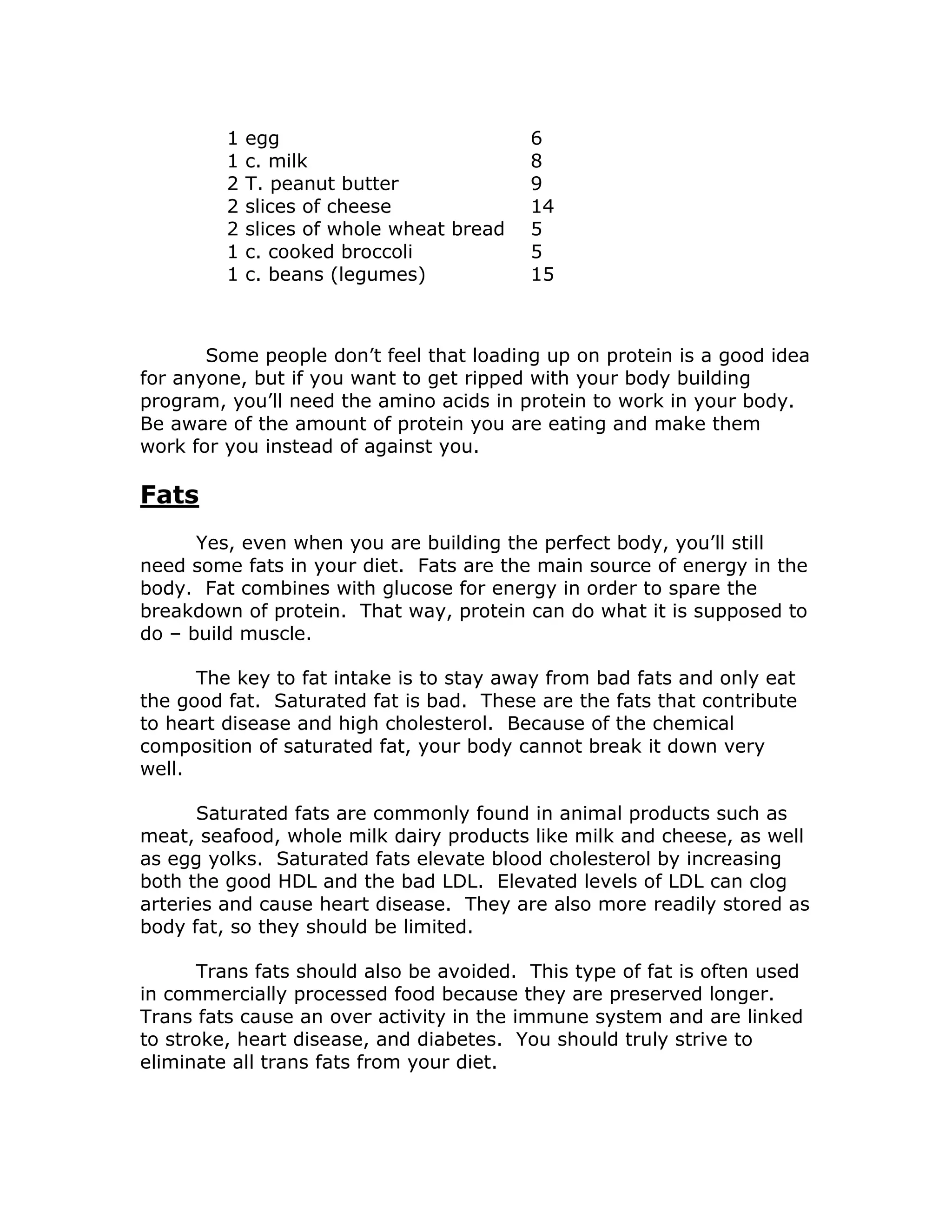 Body building secret revealed | PDF