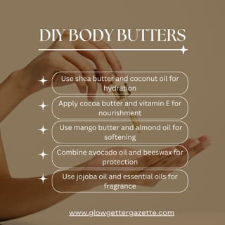"DIY Body Butter: Nourishing Recipes for Smooth and Hydrated Skin" | PDF