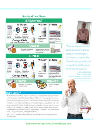 Body by vi Challenge Program Guide by ViSalus Sciences | PDF