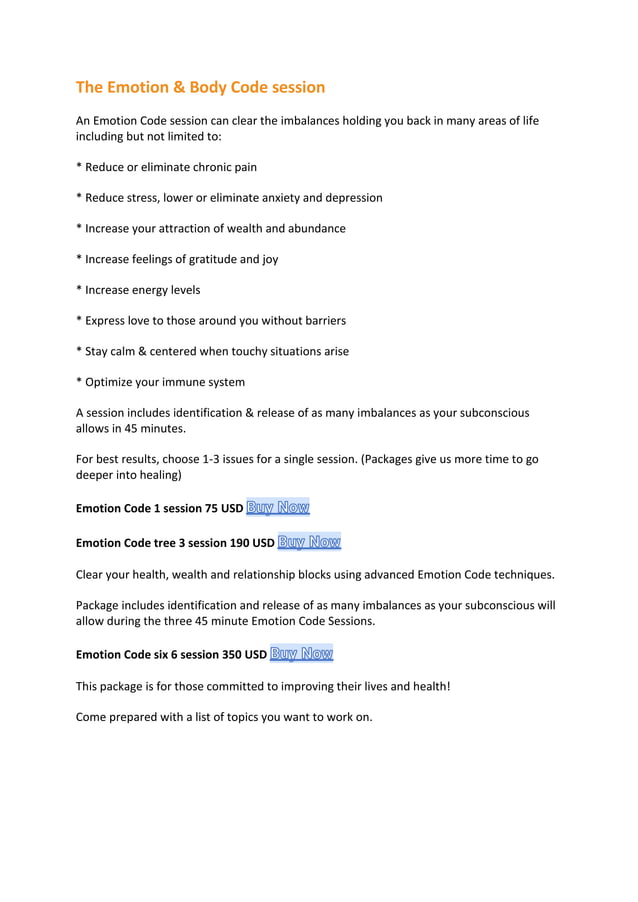 Body code session heart wall | PDF