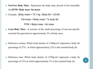 Body composition | PPTX