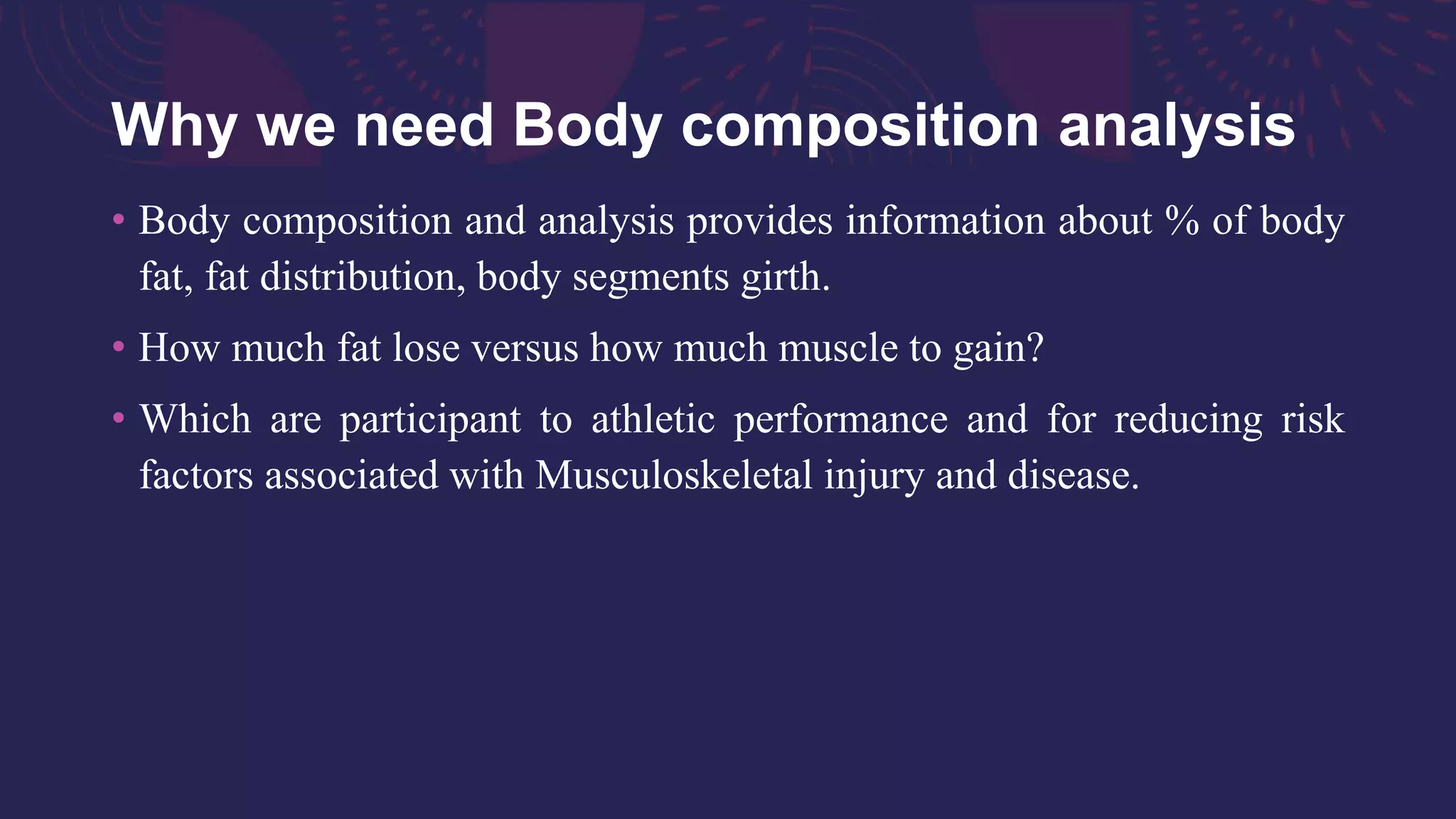 Body composition | PPTX