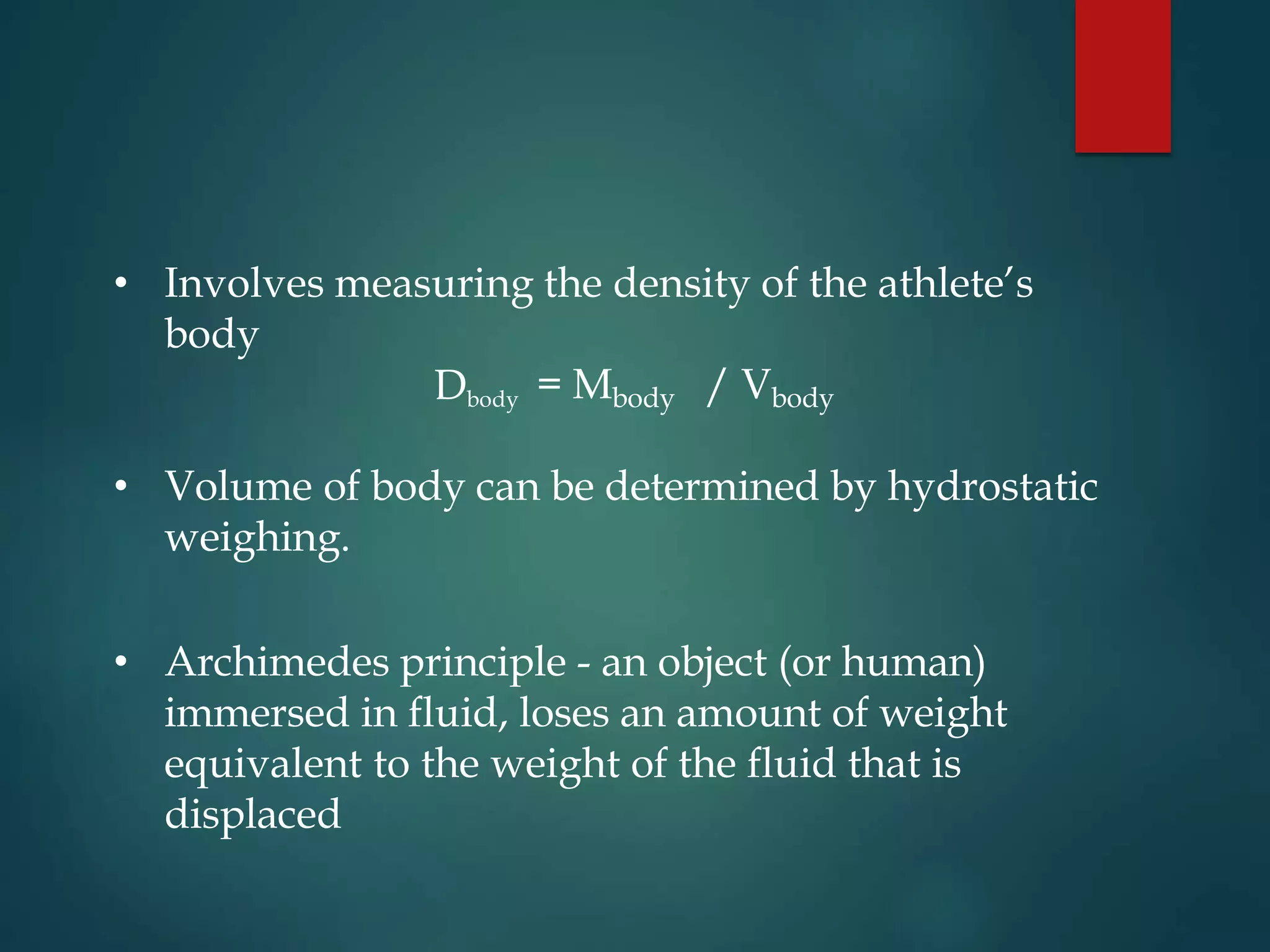 Body composition analysis | PPTX