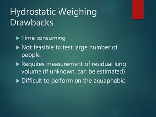 Body composition analysis | PPTX