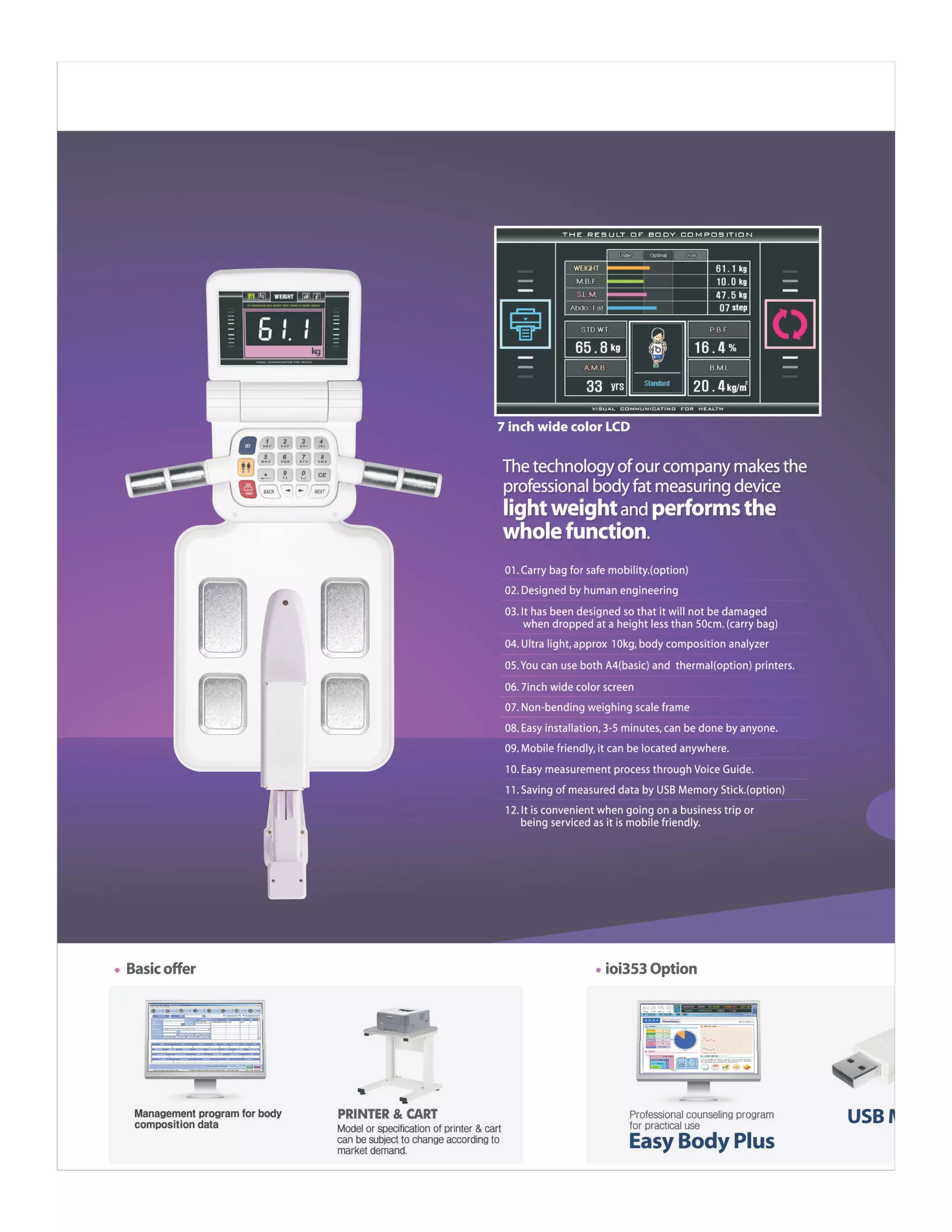 Body composition analyzer ioi 353 | PDF