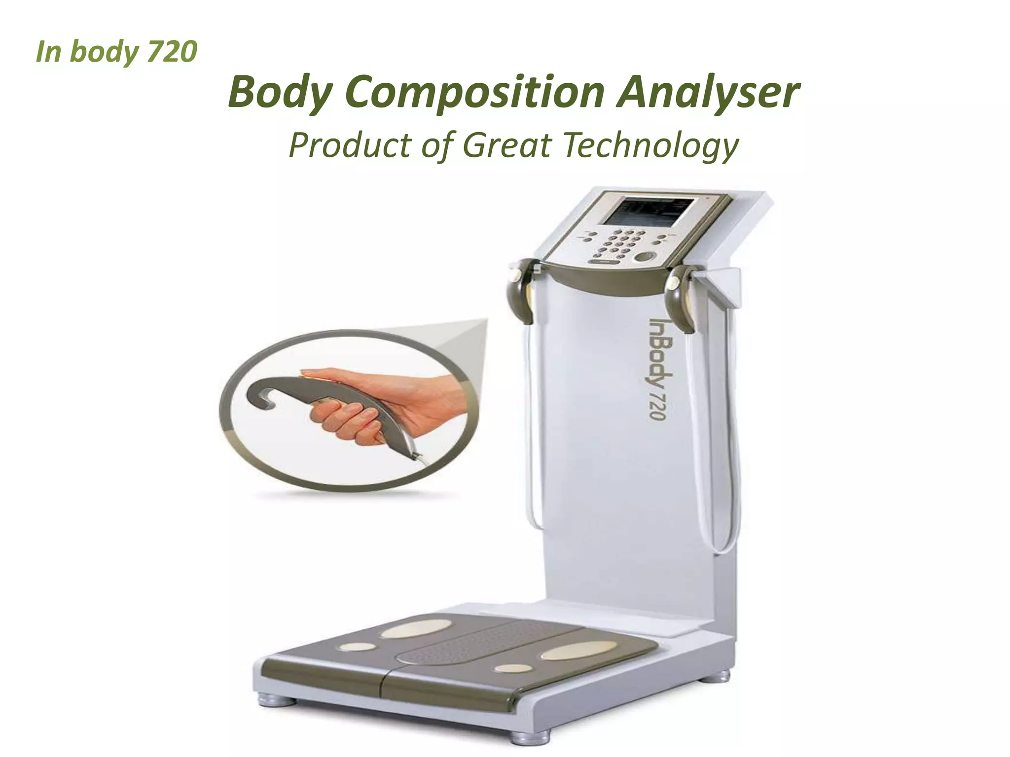 Body composition inbody 720 | PPTX