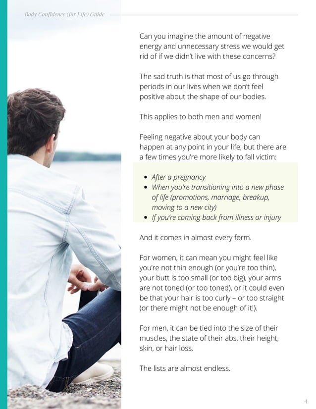 Body confidence for life guide | PDF