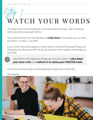 Body confidence for life guide | PDF